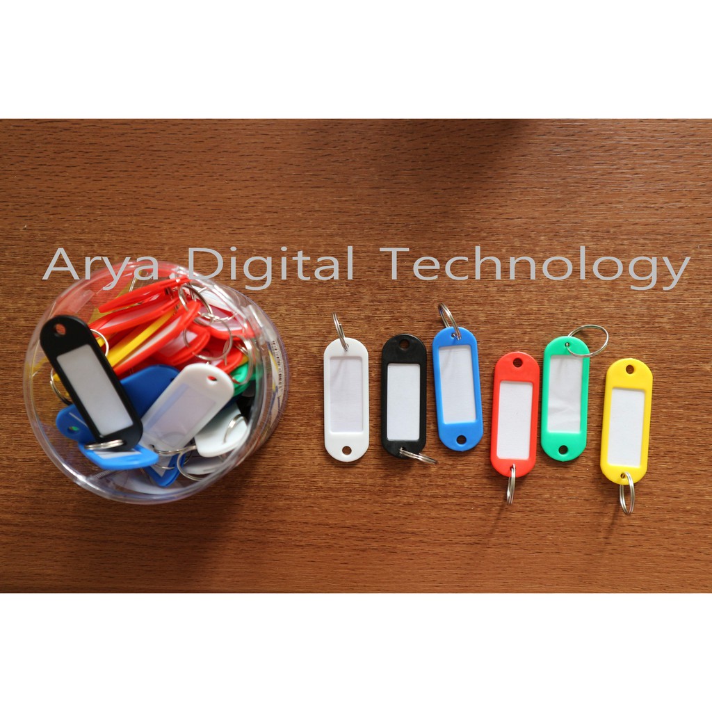 Jual Gantungan Kunci Key Ring KR 50 Kenko Label Nama Warna Serbaguna ...