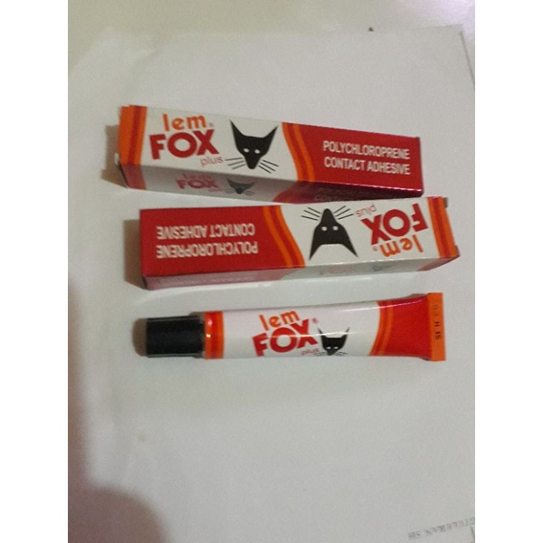 Jual LEM FOX PLUS 20GRM P0LYCHLOROPRENE CONTACT | Shopee Indonesia