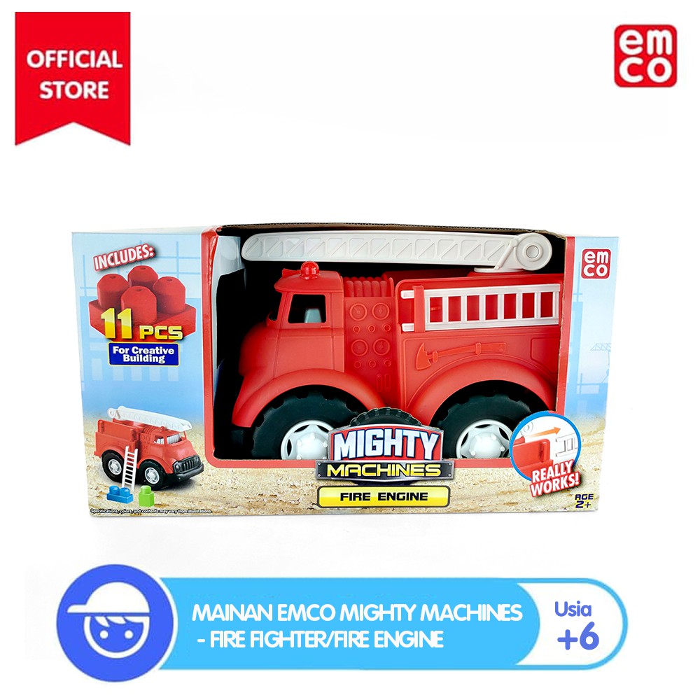 Jual Mainan EMCO Mighty Machines-Fire fighter | Shopee Indonesia