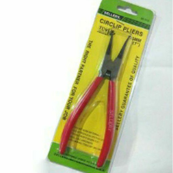 Jual Tang Snap Ring Circlip Lurus 7" inch Pencet Buka | Shopee Indonesia