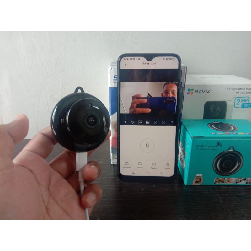 Jual wifi camera mini spycam 1080p plus bracket | Shopee Indonesia