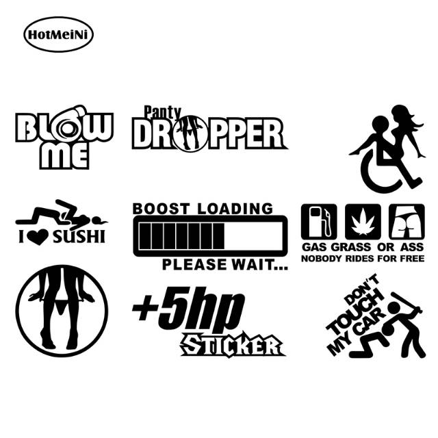 Jual Sticker mobil hotmieni jdm lucu untuk body mobil laptop motor ...