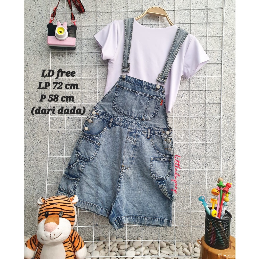 Jual Overall Anak Perempuan Remaja Tanggung preloved (Inner tidak ...