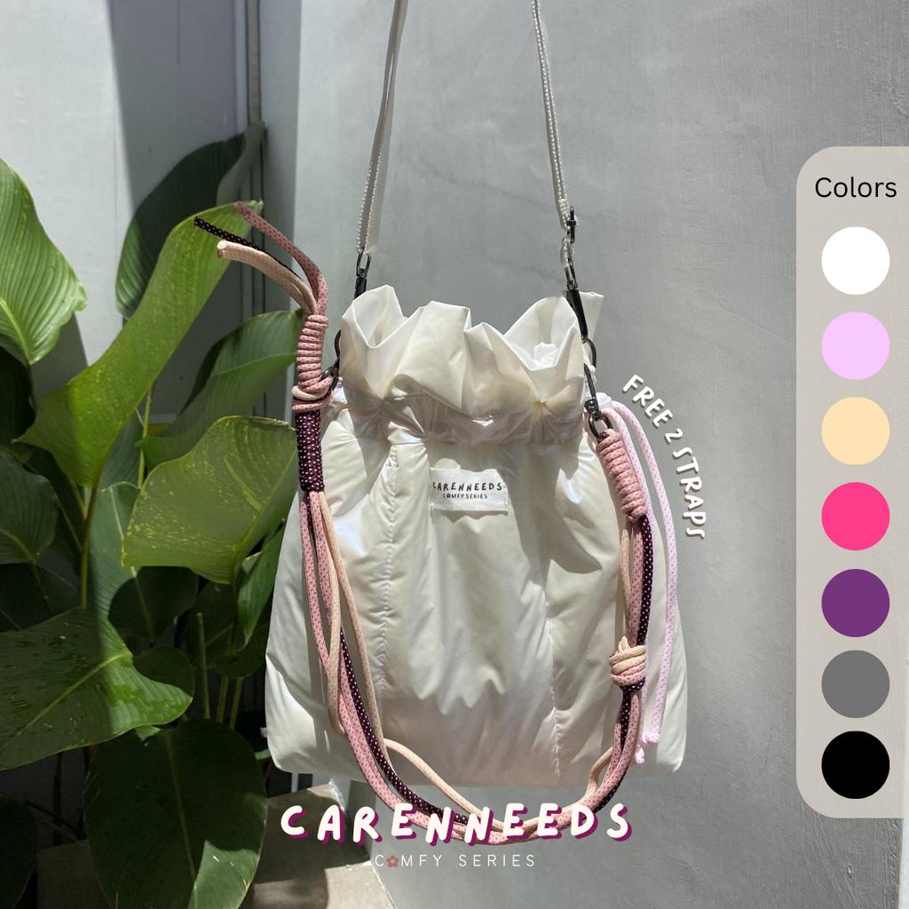 Jual Scrunch Bag by Carenneeds (FREE 2 STRAPS ADJUSTABLE!) - Shoulder ...