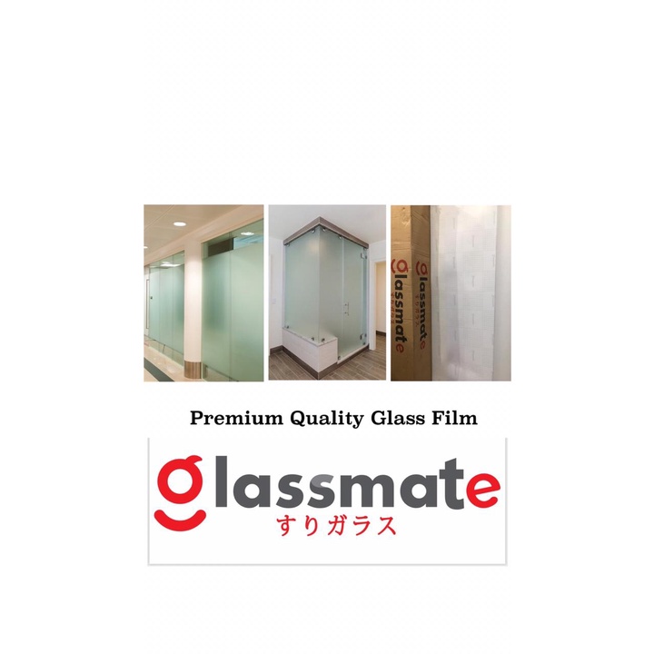 Jual SANDBLAST / GLASS FILM / STICKER KACA ES GLASSMATE 215 122CMx50M ...