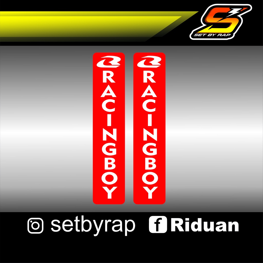 Jual stiker racing boy untuk bottom | Shopee Indonesia