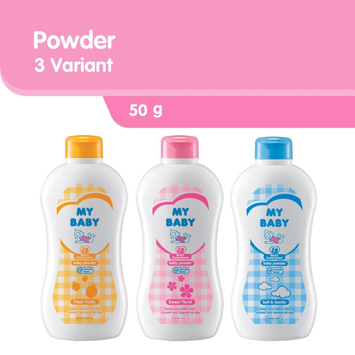 Jual MY BABY POWDER 50GR, 90GR+25G | Shopee Indonesia