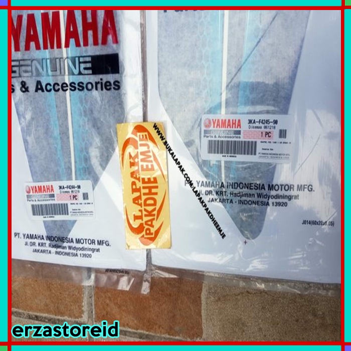 Jual STICKER TANGKI RX KING 2007 YAMAHA ORIGINAL BIRU HARGA SEPASANG ...