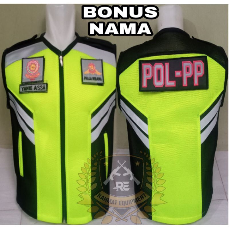 Jual Rompi Pol PP Rompi Polisi Pamon Praja Original Terbaru | Shopee ...