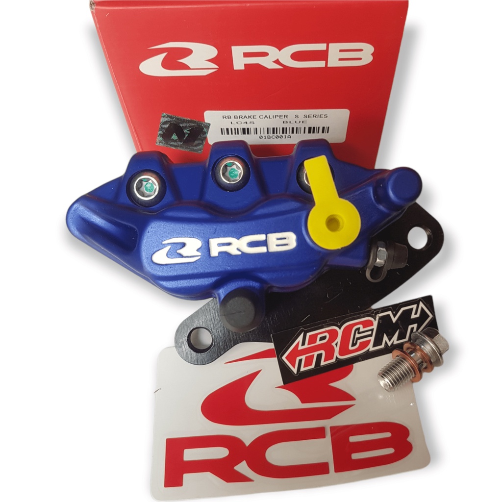 Jual KALIPER CALIPER DEPAN RCB RACING BOY RACINGBOY DOUBLE PISTON S ...