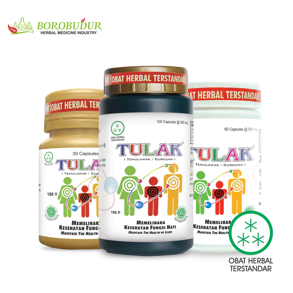 Jual Borobudur Herbal - Memelihara kesehatan fungsi hati Tulak Kapsul ...