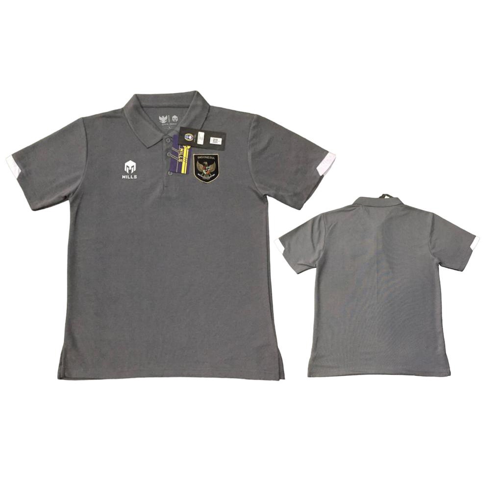 Jual POLO Timnas Indonesia New 2022 ABU ABU | Shopee Indonesia