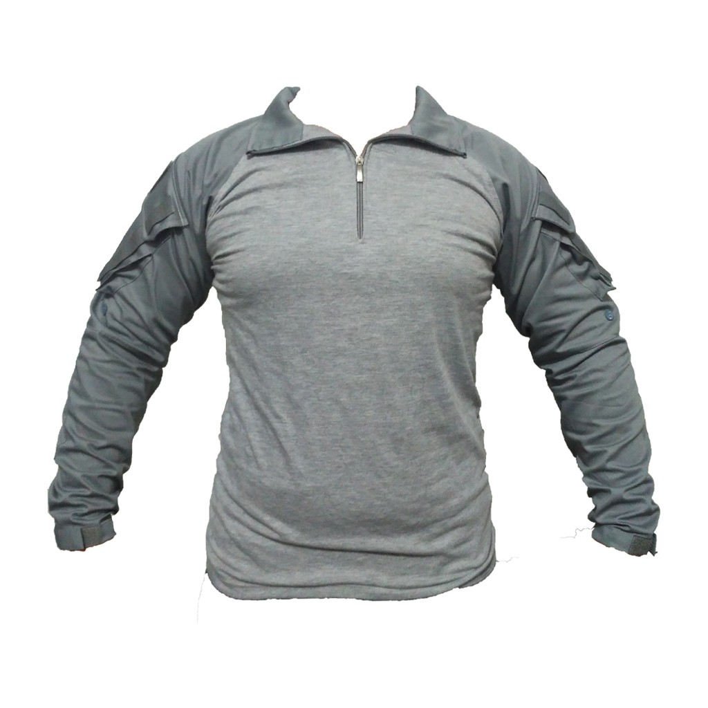 Jual baju kaos tactical combat shirt bdu abu best Quality army | Shopee ...