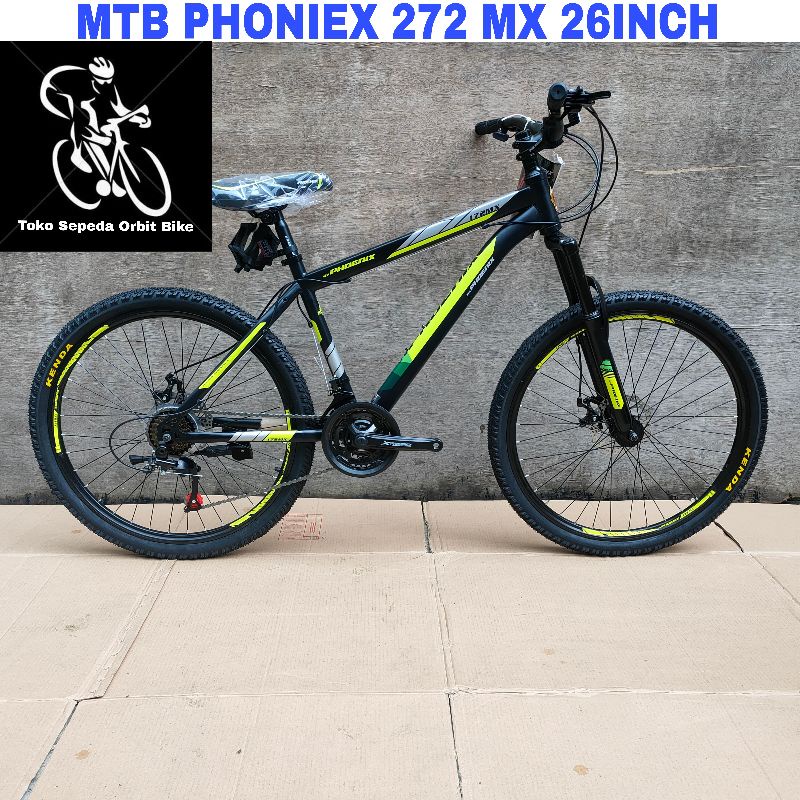 Jual Sepeda Gunung MTB Phoenix 172 MX 26Inch Hi-ten stell | Shopee ...