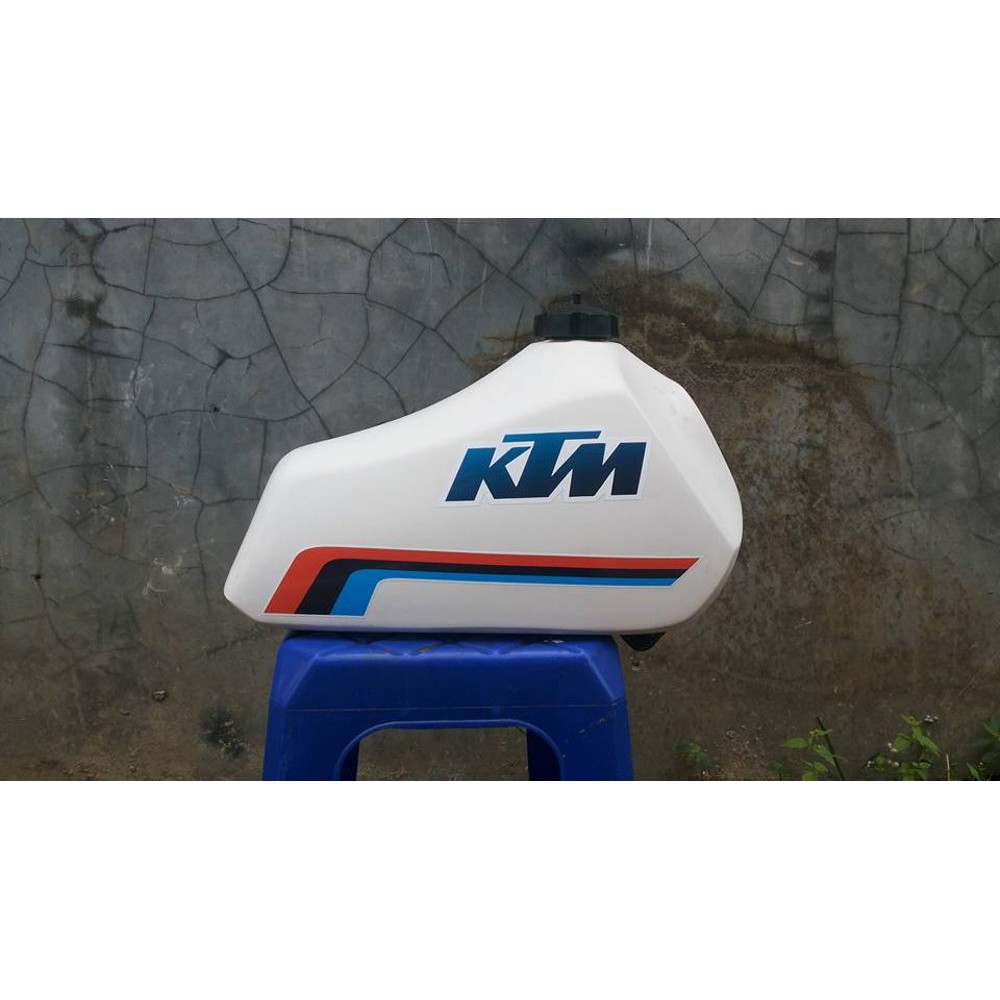 Jual tangki trail cros jadul model ktm klasik bhan fiber | Shopee Indonesia