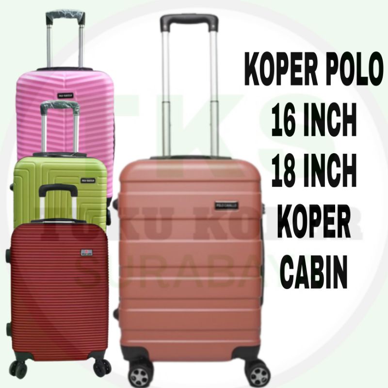 Jual KOPER POLO 16 INCH 18 INCH KOPER CABIN | Shopee Indonesia