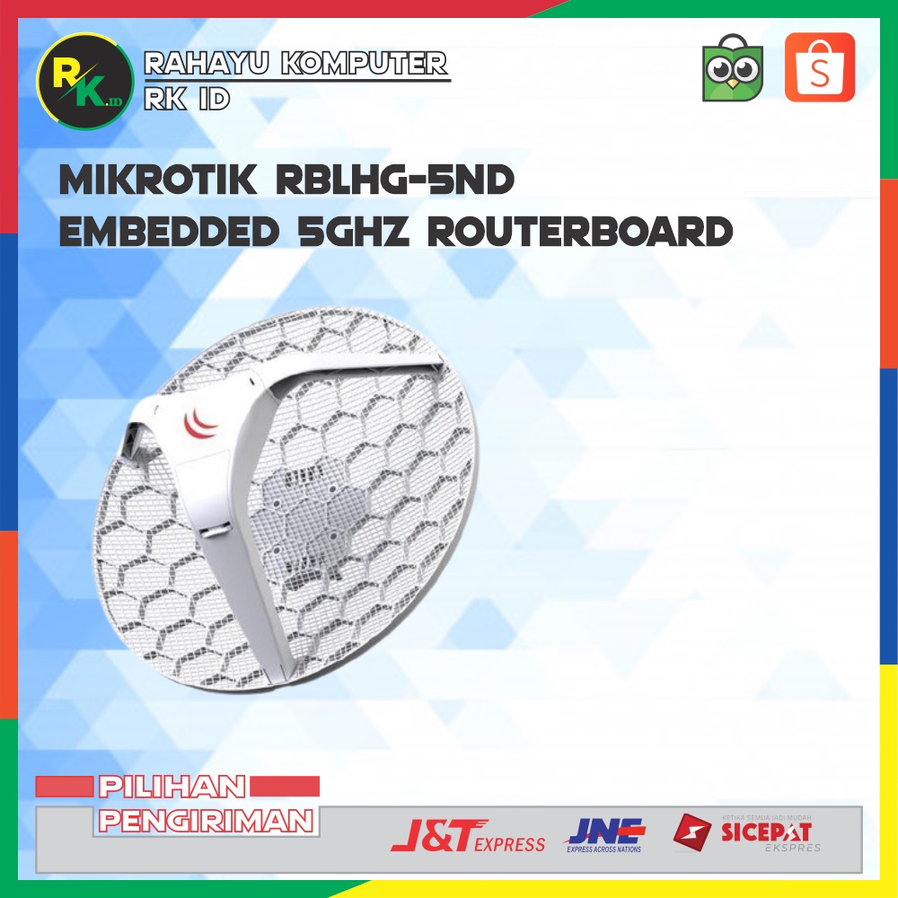 Jual Mikrotik RBLHG-5nD RB LHG-5nD Embedded 5Ghz Routerboard LHG 5nD ...