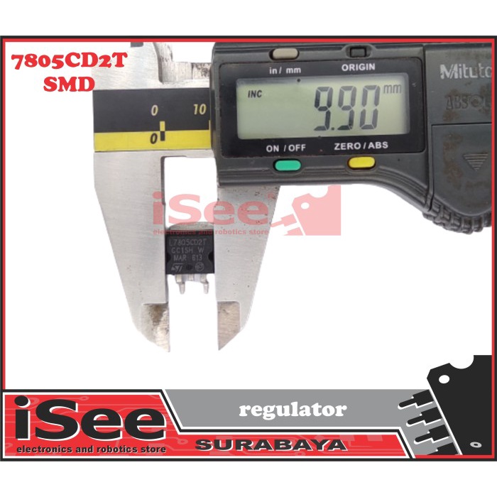 Jual 7805cd2t ic lm7805 7805c 7805c2 lm7805 SMD 7805 original | Shopee ...