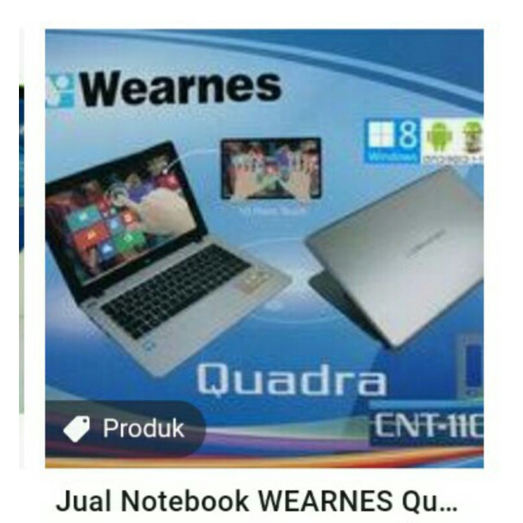 Jual Laptop Wearnes Quadra CNT 1101 | Shopee Indonesia