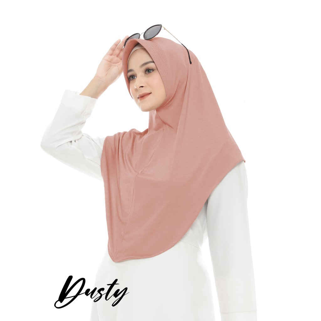 Jual Hijab Jilbab Kerudung Bergo Daily Jersey Instan Zaida Instant Pet Terbaru FRZ | Shopee ...