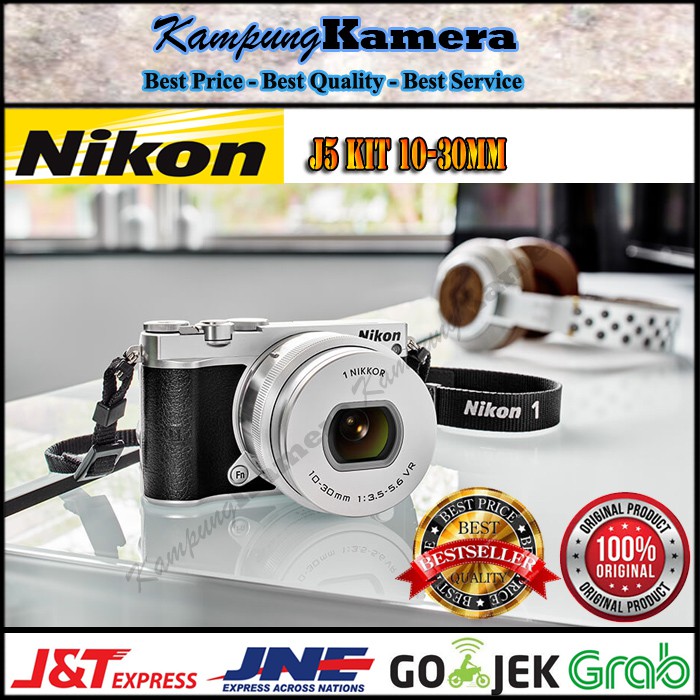 Jual NIKON J5 KIT 10 - 30MM ORIGINAL GARANSI RESMI 1 TAHUN - Hitam ...