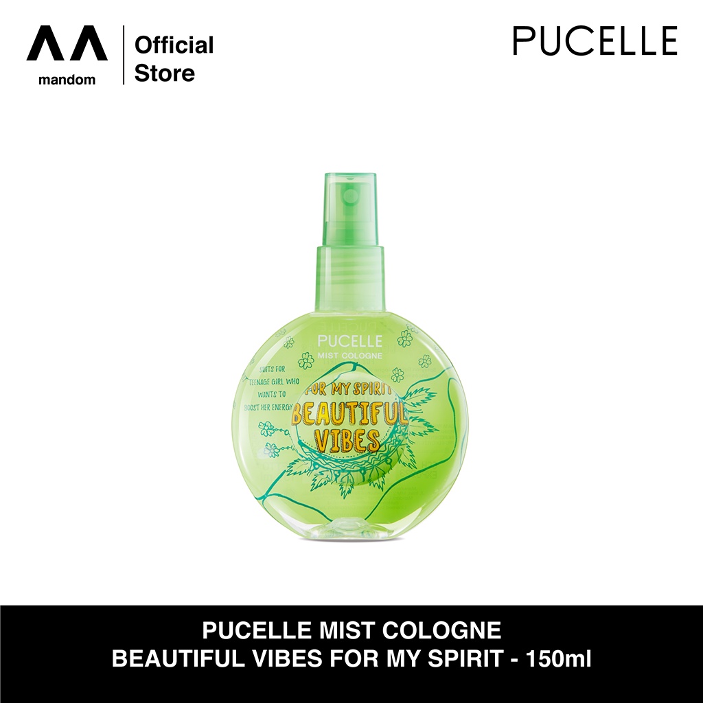 Jual Pucelle Mist Cologne Beautiful Vibes 150ml | Shopee Indonesia