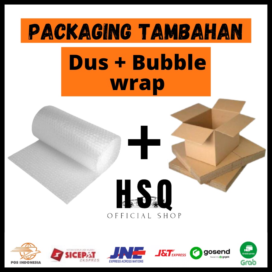 Jual Bubble wrap dan dus untuk tambahan packing by hsq techno | Shopee Indonesia