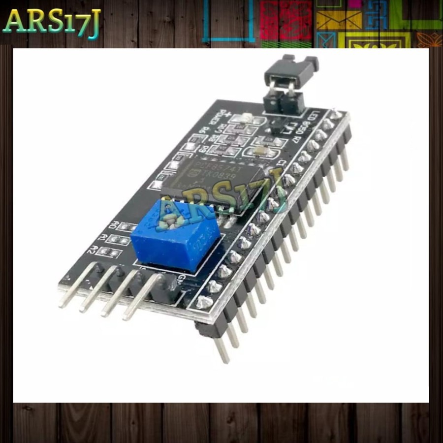 Jual LCD Plat Adaptor/Adapter Plate IIC,I2C / LCD Interface/Antarmuka ...