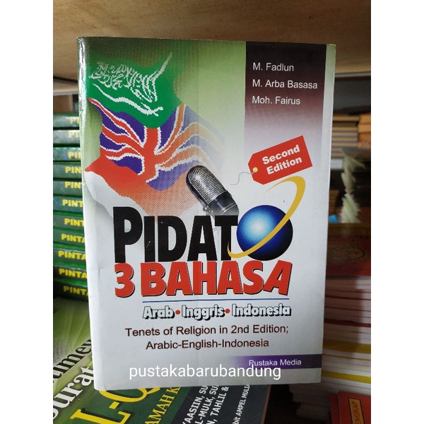 Jual [Original] Buku Pidato 3 Bahasa Arab Inggris Indonesia Lengkap ...