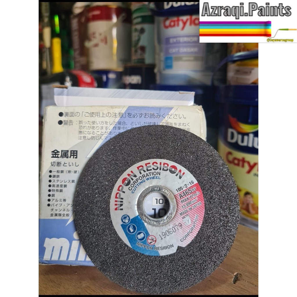 Jual NIPPON RESIBON CUTTING WHEEL 4inch | Shopee Indonesia