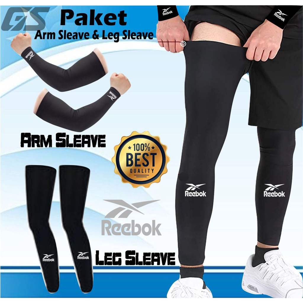 Jual Manset Tangan Manset Kaki Sepasang Arm Sleeve Leg Sleve Paket 2 in ...