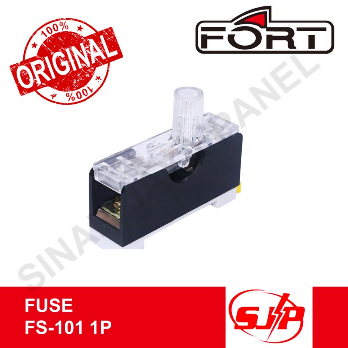 Jual Produk Terbaru Fuse Kubur Dengan Fuse Kaca 10A Fs-101 / Fs101 1P ...