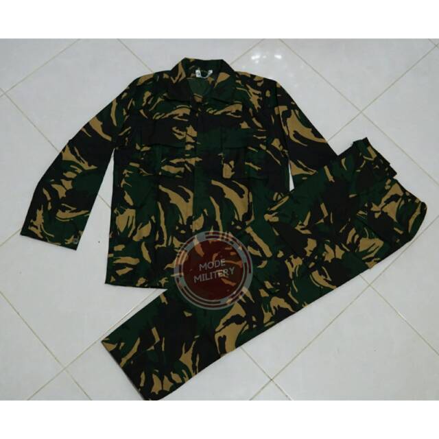 Jual Seragam doreng TNI bahan jas hujan ponco | Shopee Indonesia