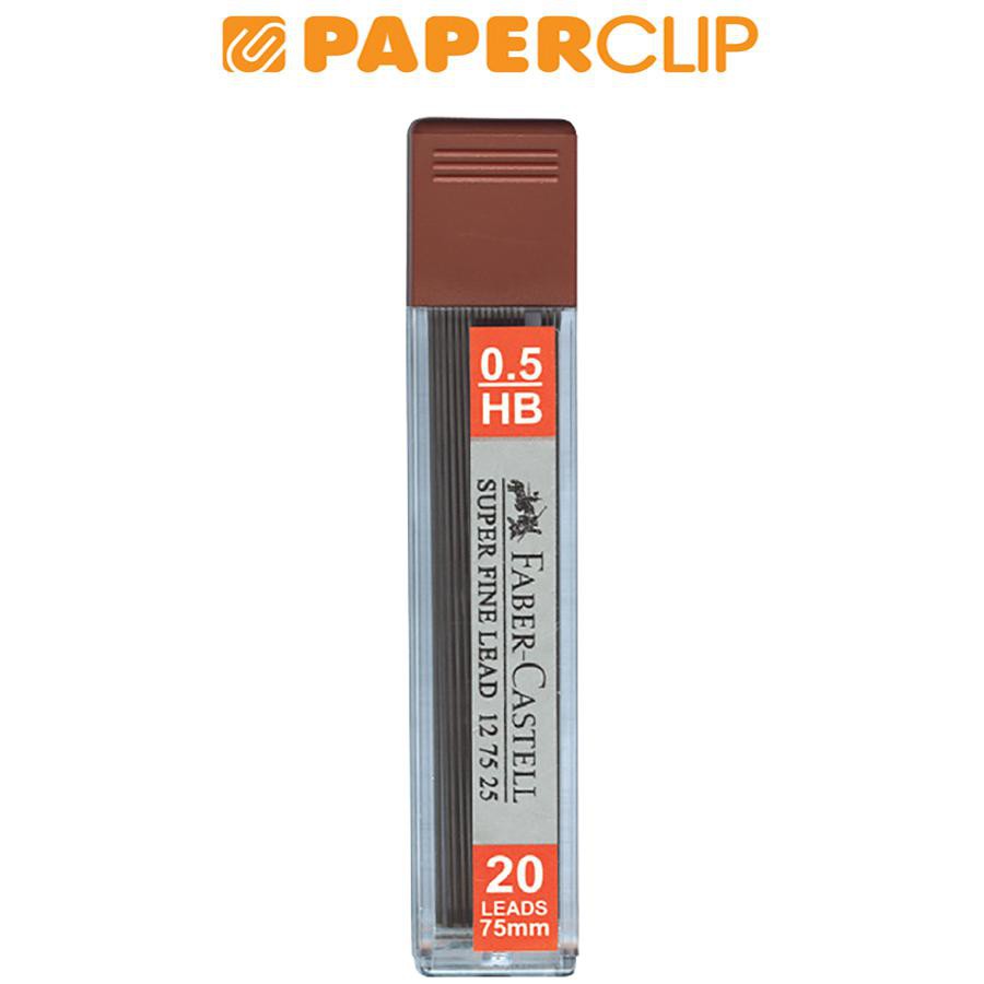 Jual ISI PENSIL / PENCIL LEAD FABER CASTELL 127525 05 HB | Shopee Indonesia