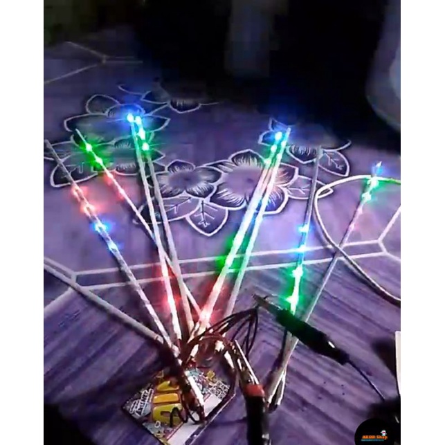 Jual Lampu LED RGB Running Tetes LED Warna Warni | Shopee Indonesia