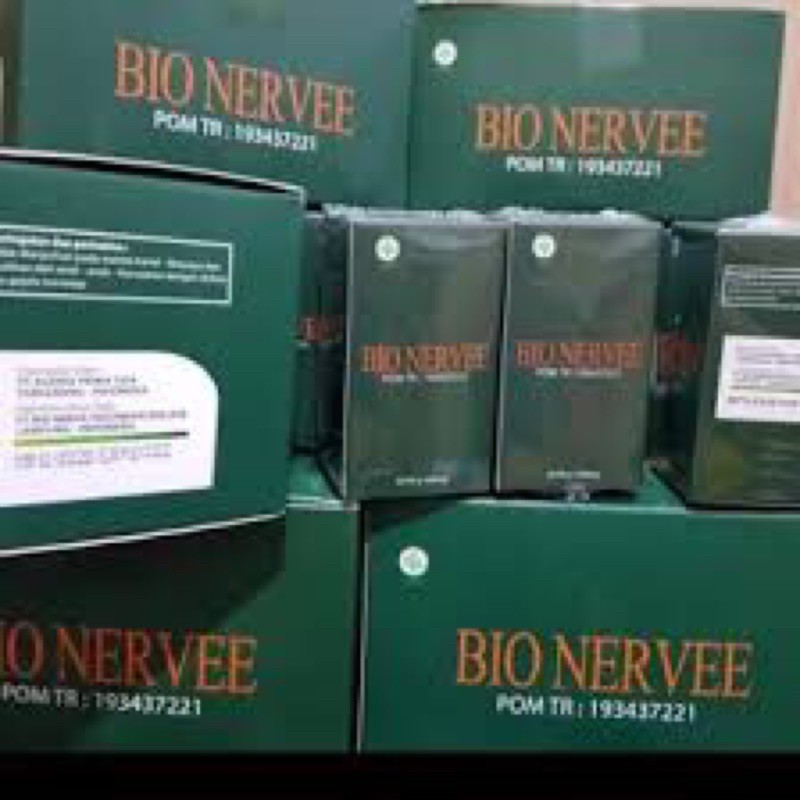 Jual Bio nerve bionerve obat herbal sendi Pengel linu isi 40 tablet ...