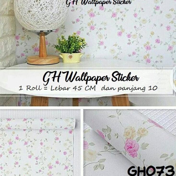 Jual 【NEW】 Wallpaper Stiker Wallpaper Dinding Kamar Pvc Premium Quality ...