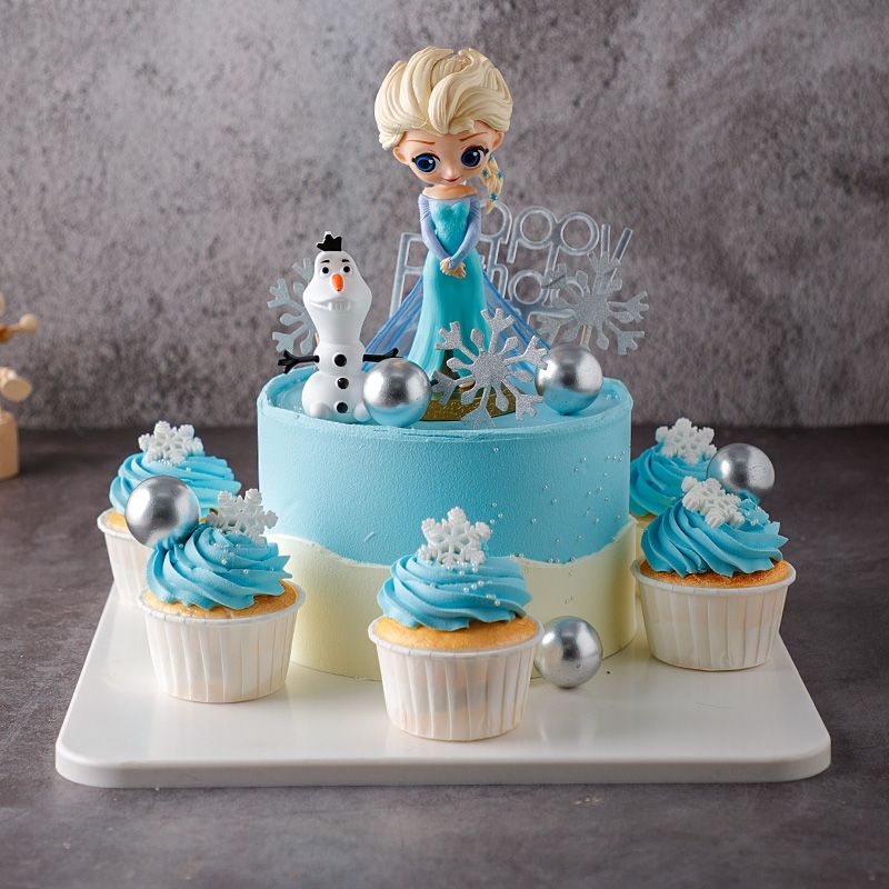 Jual CAKE TOPPER PRINCESS ELSA / KUALITAS PREMIUM / TOPPER FROZEN ELSA ...