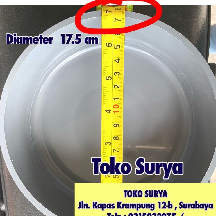 Jual PVC Dop 6 inch Dop 6" Plug 6 inch Plug 6" Polos tutup pipa 6 AW ...