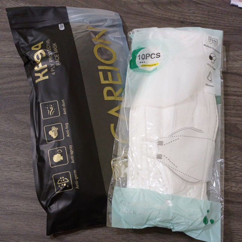 Jual Masker KF94 4ply model 3D 1 pak isi 10 bh | Shopee Indonesia