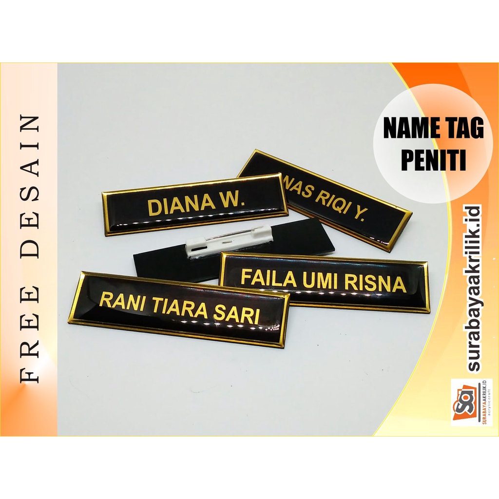 Jual NAME TAG LOGO INSTANSI Murah Meriah TERDEKAT | Shopee Indonesia