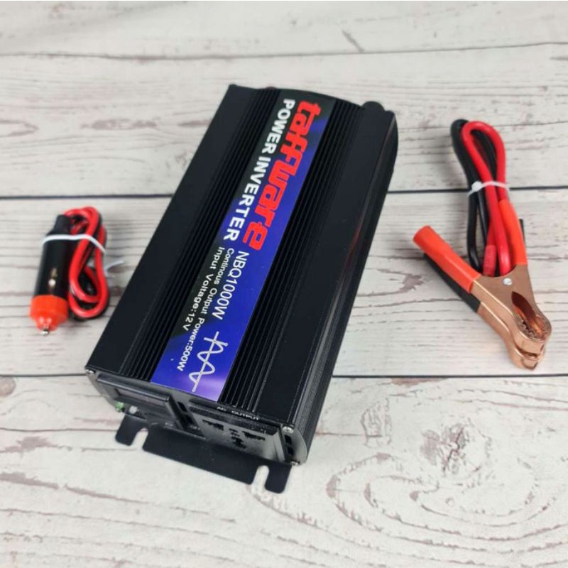 Jual Taffware Car Power Inverter Pure Sine Wave 1000W 24v / Power Inverter Mobil PSW | Shopee ...