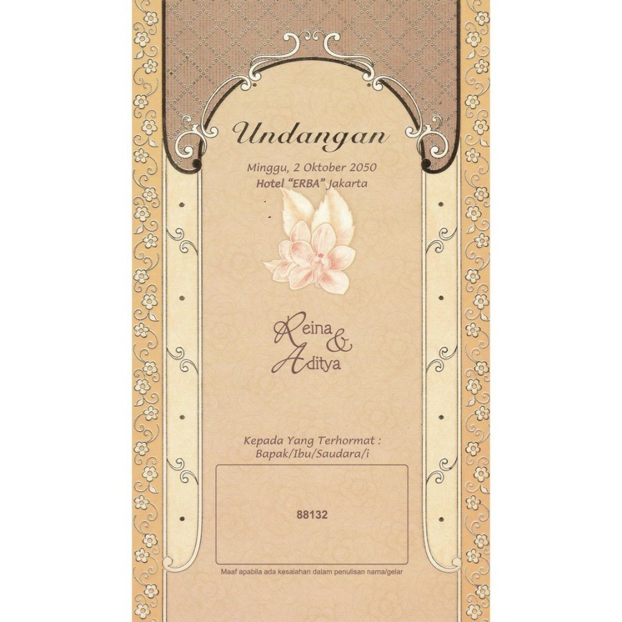 Jual Blangko Undangan Erba 88132 | Shopee Indonesia