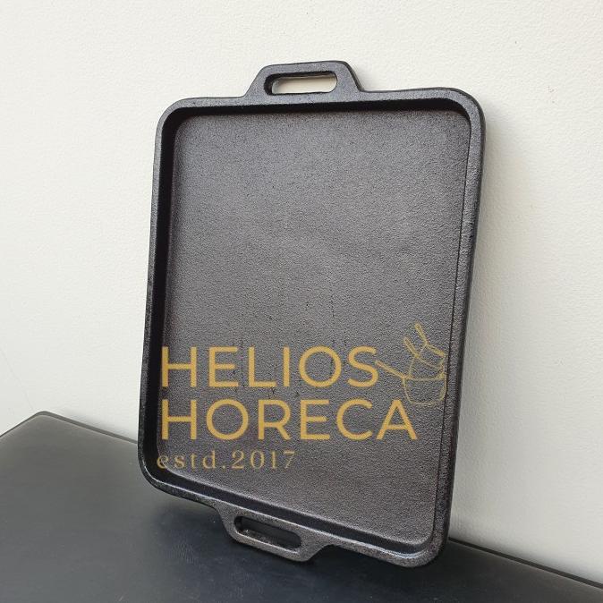 Jual SKITCHEN Berlin Pan LARGE Panggangan Besi Cor Cast Iron Grill Pan ...