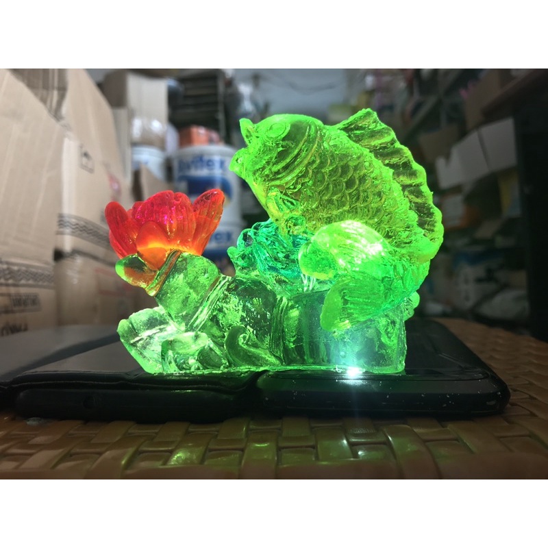Jual lampu tidur ikan bahn resin, lampu cantik, lampu viral | Shopee ...