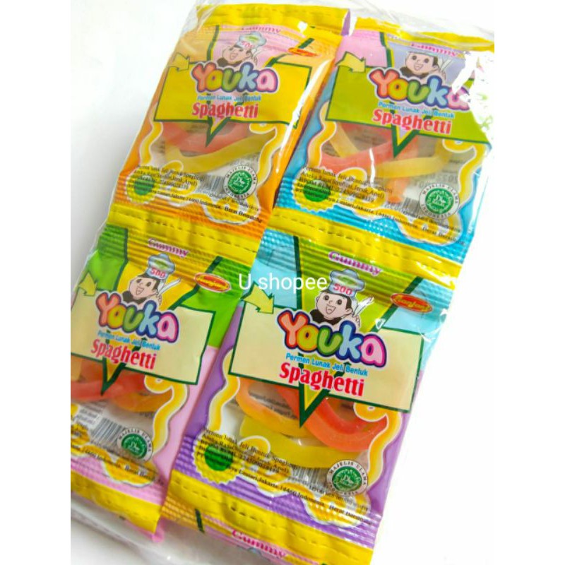 Jual Youka spaghetti Ranjani (isi: 20 sachet @4,5g) | Shopee Indonesia
