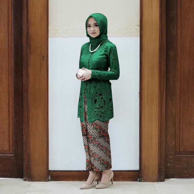 Jual SET KEBAYA LITA 6 Warna (ijo navy putih MARON COKSU DUSTY ...