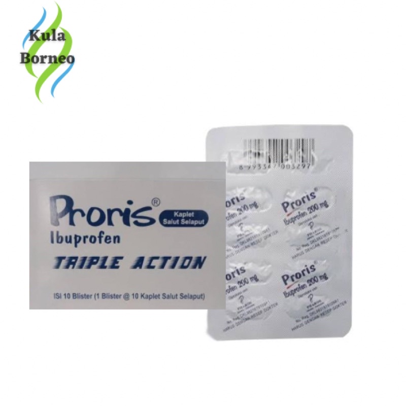 Jual Proris Triple Action 1 Strip | Shopee Indonesia