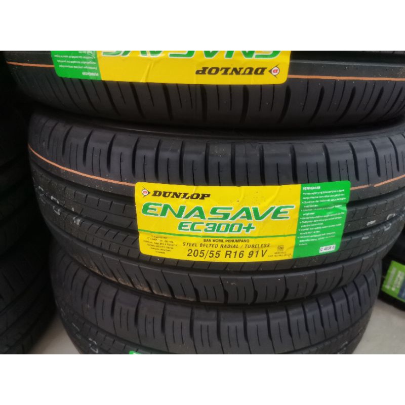 Jual DUNLOP ENASAVE EC300 205 55 R16 (OEM XPANDER) - 2025 | Shopee Indonesia
