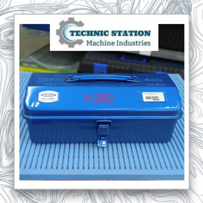 Jual Tool Box Besi 1 susun TOYO Y-280 made in JAPAN 29x15x10 cm original | Shopee Indonesia